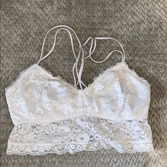 Gilly Hicks | Intimates & Sleepwear | White Bralette | Poshmark
